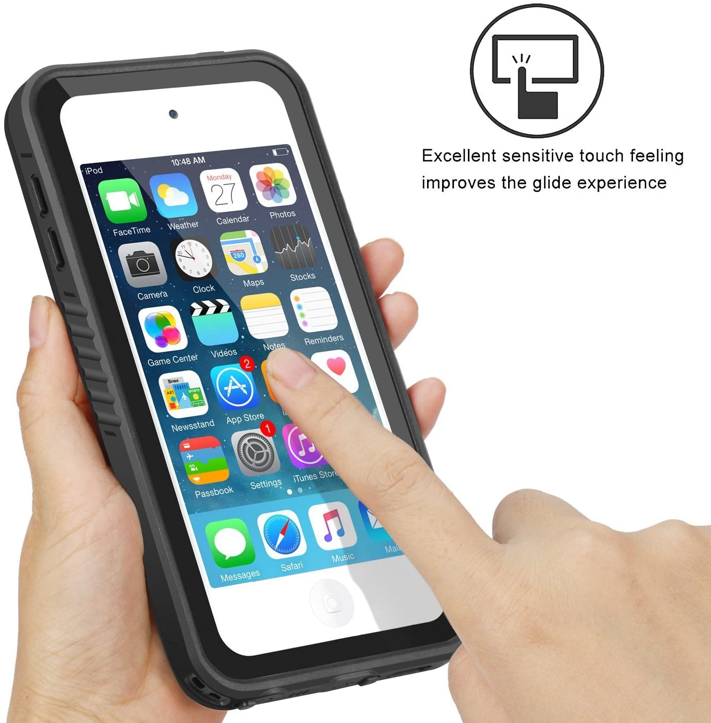 meritcase-ipod touch 5/6/7 waterproof case