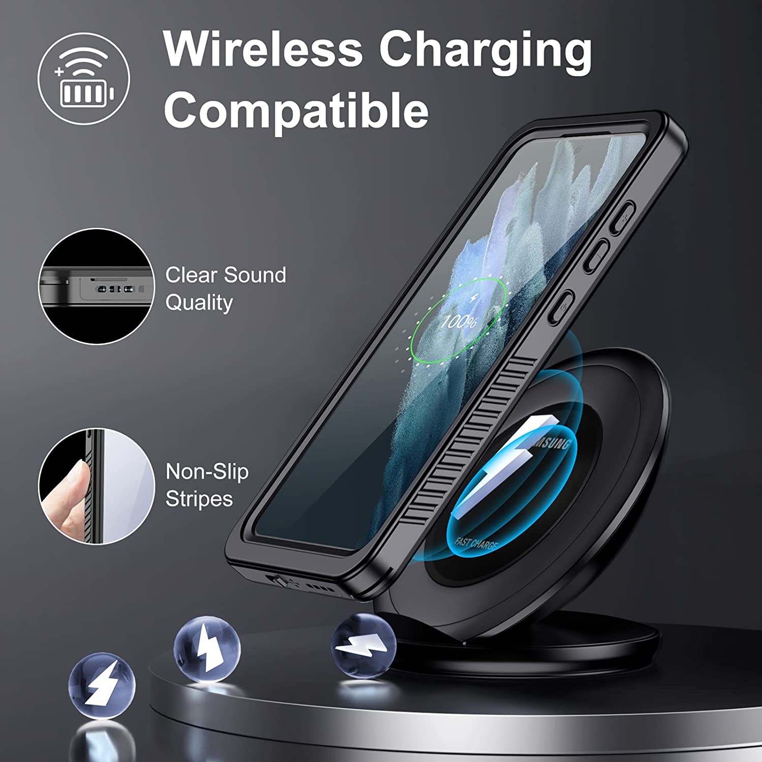 meritcase-Galaxy S21 FE Waterproof case