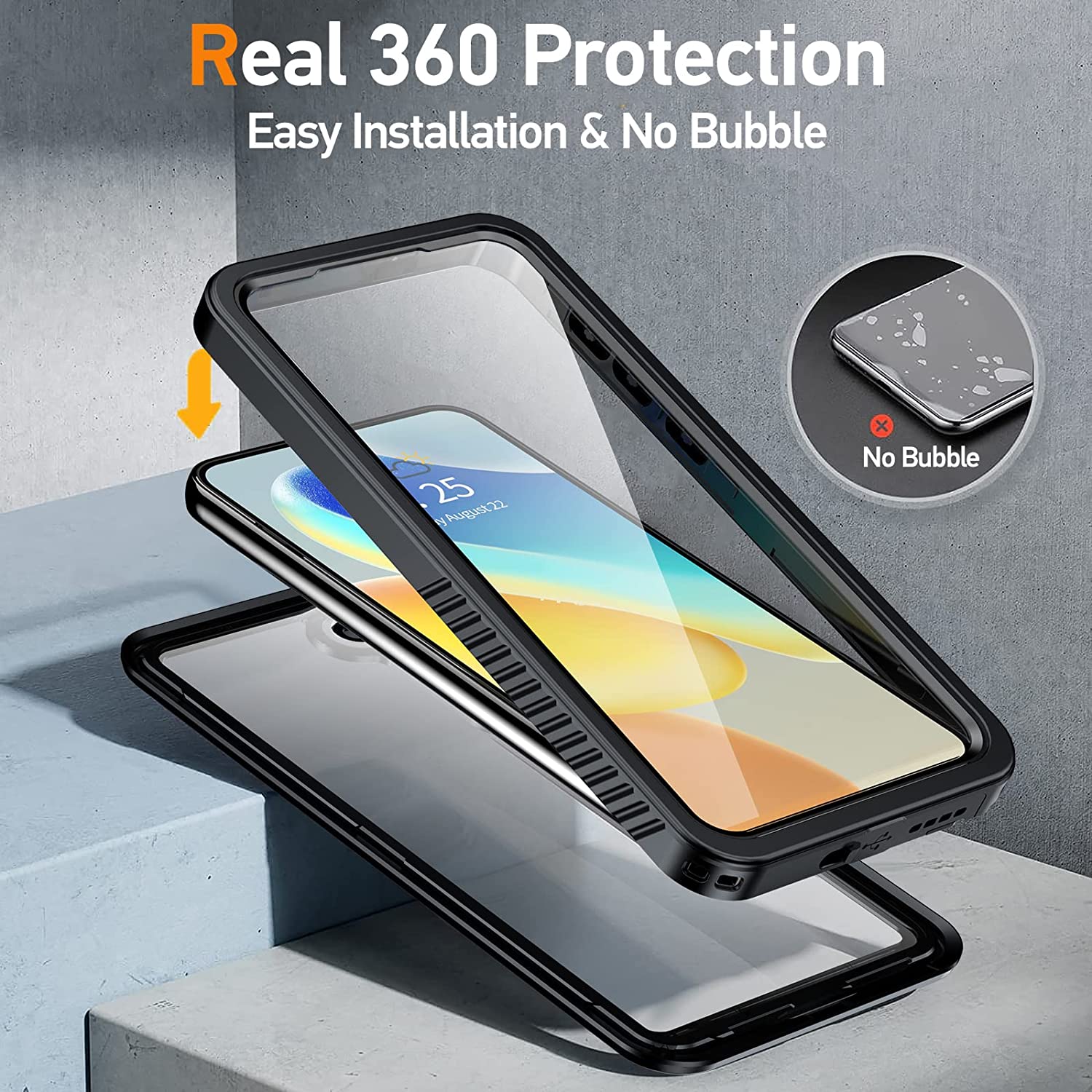 meritcase-Samsung Galaxy S23+ Plus Waterproof Case