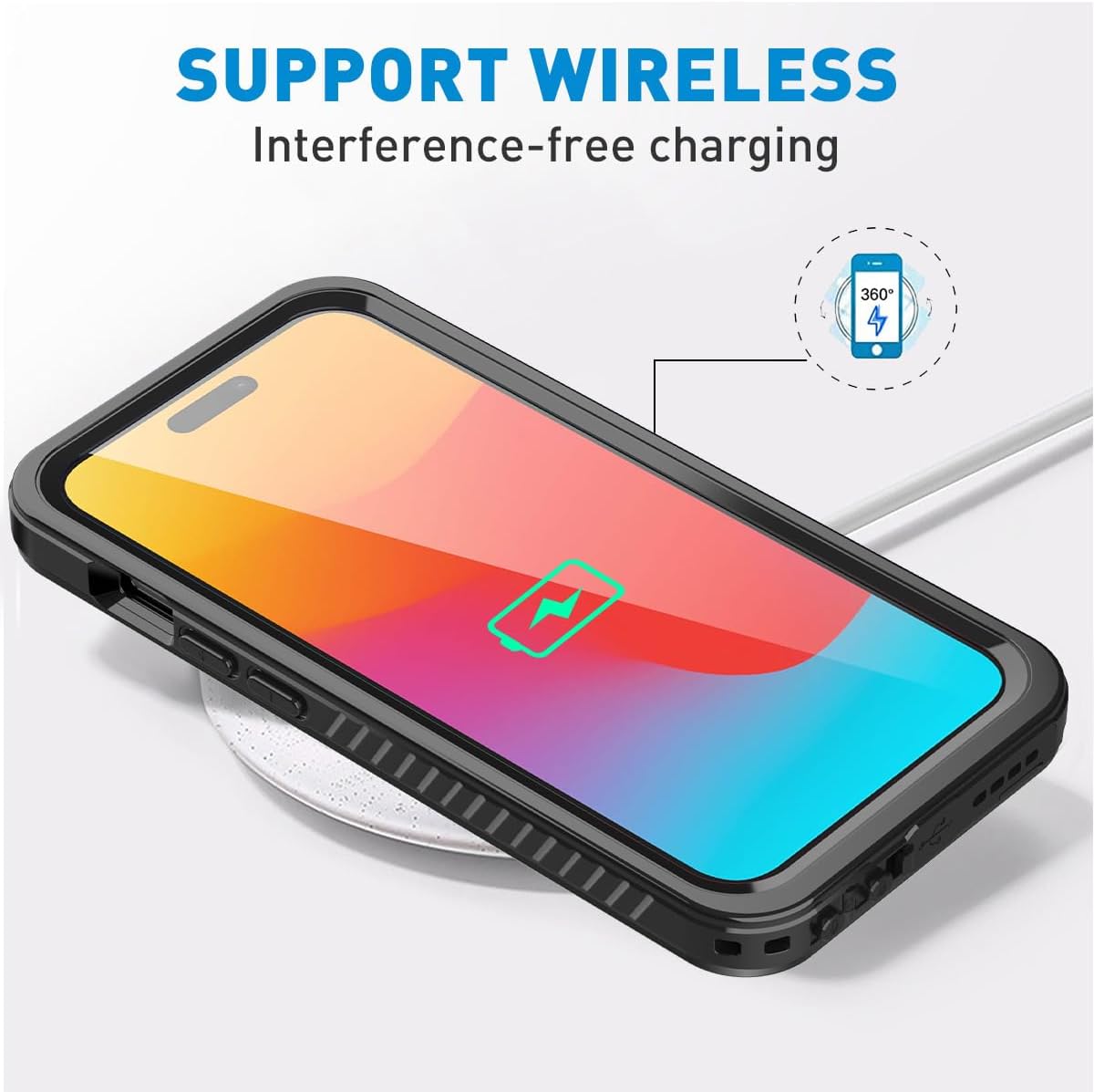 meritcase-iPhone 15 Pro Max Waterproof Case (6.7")